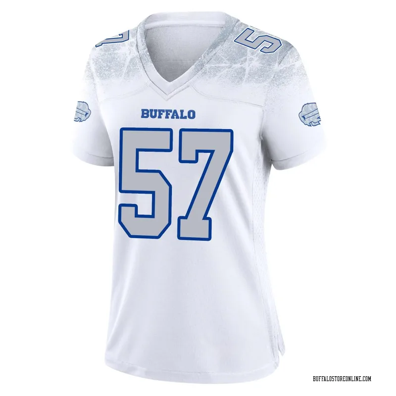 White Women's Kingsley Jonathan Buffalo Bills Game 2025 Rivalries ...