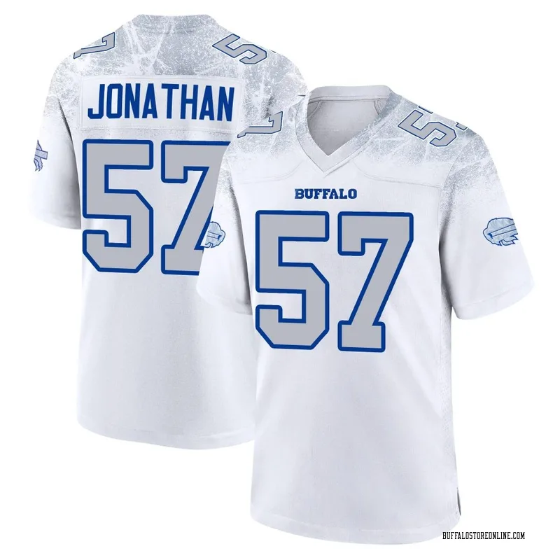 White Youth Kingsley Jonathan Buffalo Bills Game 2025 Rivalries ...