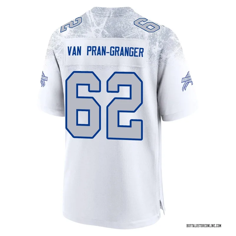 White Youth Sedrick Van Pran-Granger Buffalo Bills Game 2025 Rivalries ...